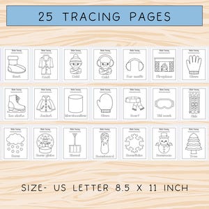 Winter Fine Motor Bundle- Worksheets for Preschool, Kindergarten ...