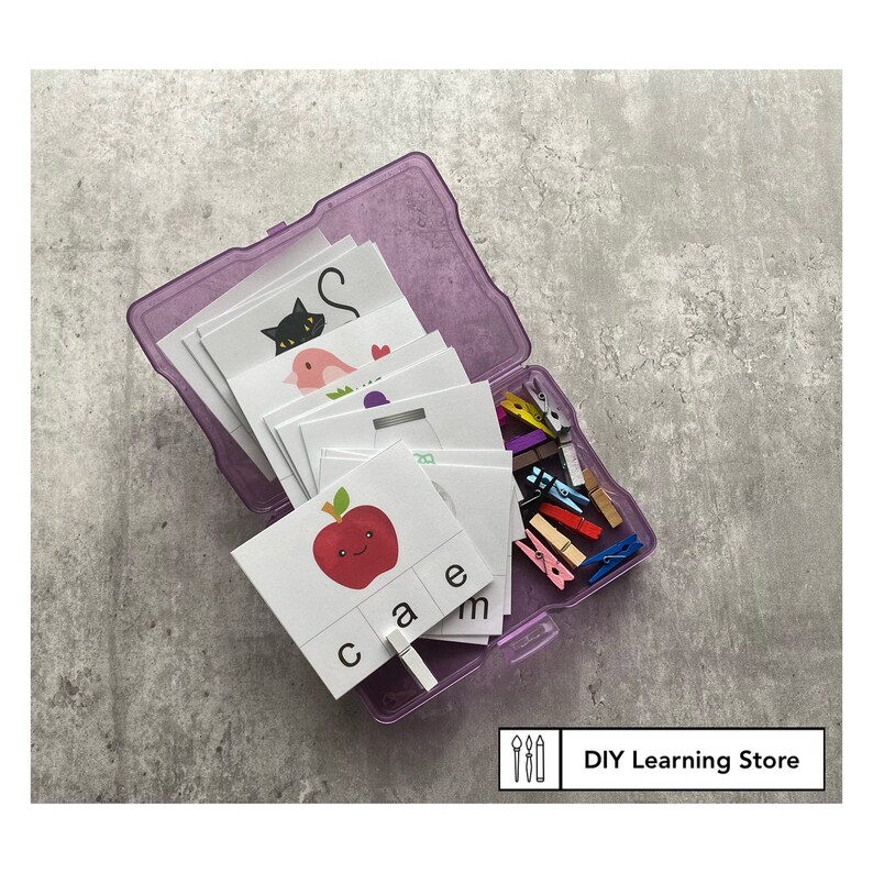 Beginning Sounds Task Box Activity Set | Etsy