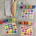 Foam Dice Patterns Activity Set Bundle for Montessori Toddler ...