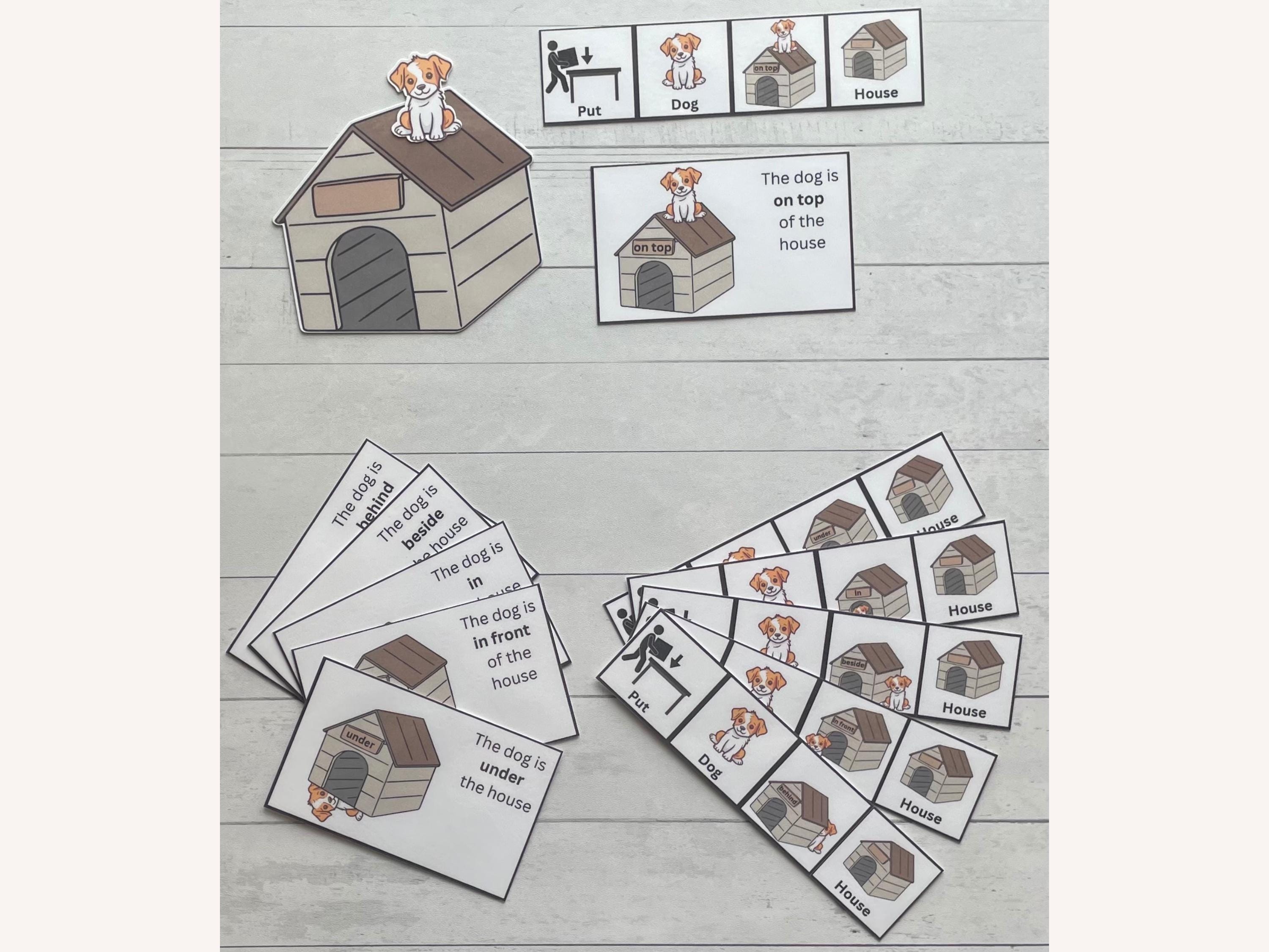 Spatial Concepts Activity Set – Speech Therapy, Homeschool (PDF) - Etsy