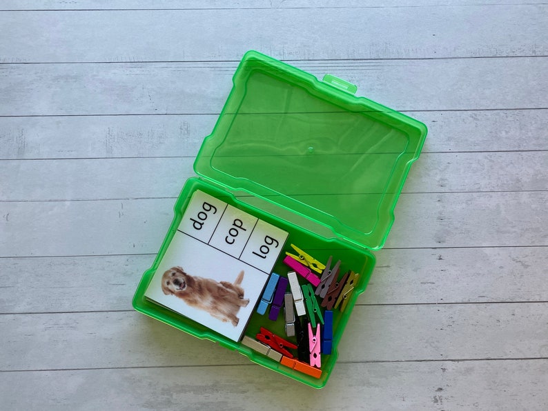 Short O Vowel Sounds Phonics Activity Set- Montessori Preschool ...