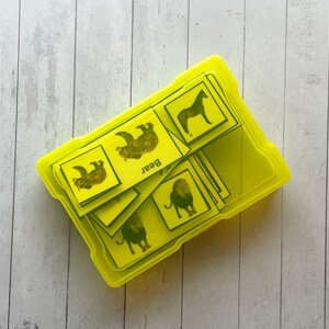 Animal Matching- Task Box Activity Set- for Preschool, Toddlers ...