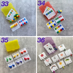 Build a Bundle 16 Task Box Learning Activity Sets and Carrying Case ...