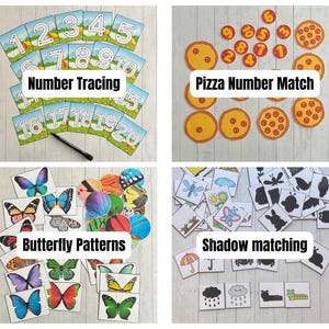 Summer Task Box Bundle- 16 Activities for Preschool, Kindergarten ...