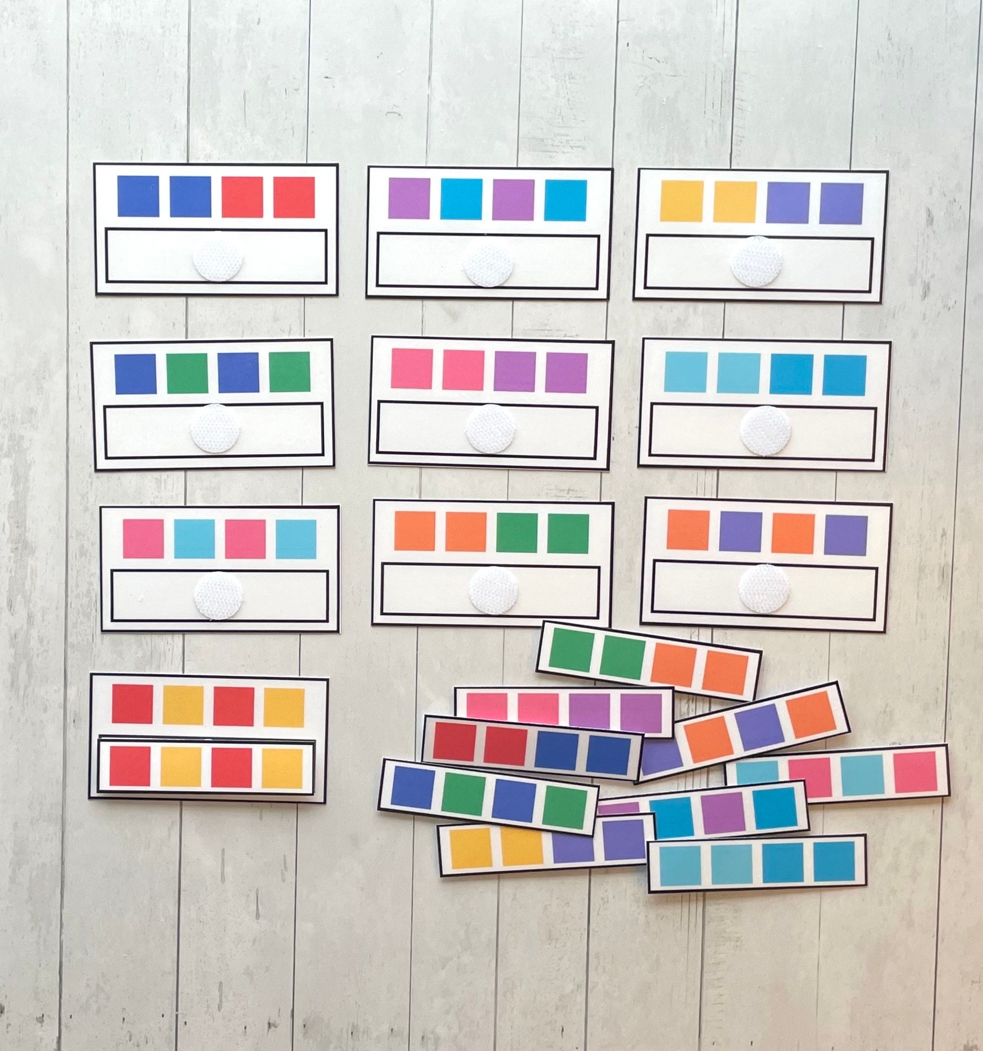 Pattern Matching- Task Box Activity Set- for Preschool, Kindergarten ...