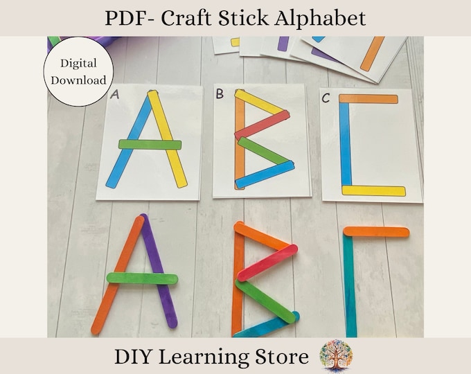 Summer Popsicles Numbers and Letters, Alphabet Matching, Number ...