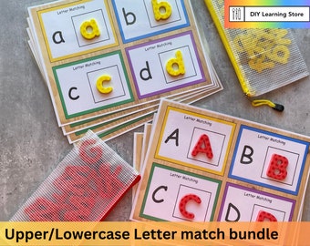 Alphabet Matching Wheel - Etsy
