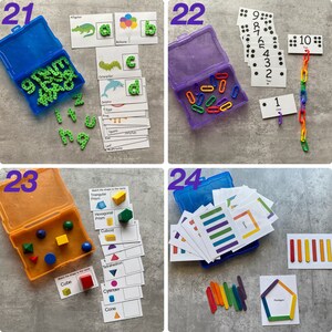 Build a Bundle 16 Task Box Learning Activity Sets and Carrying Case ...