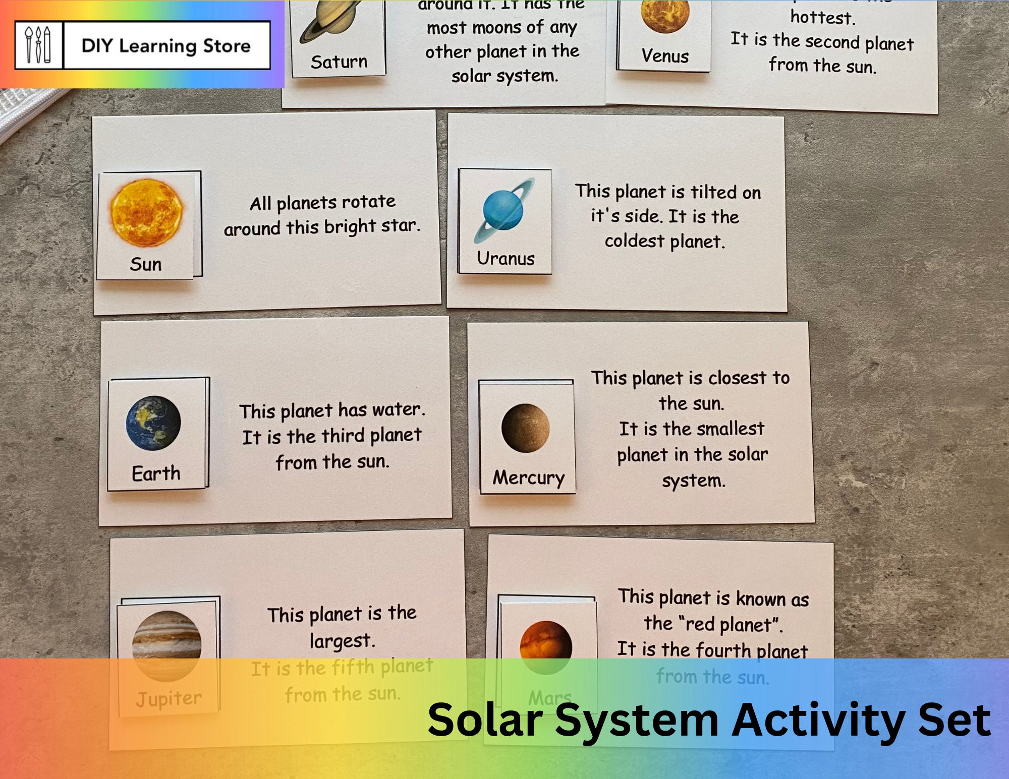 Solar System For 1st Grade