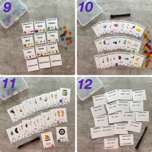 1st Grade Activity Bundle- 16 Task Box Learning Activities and Carrying ...