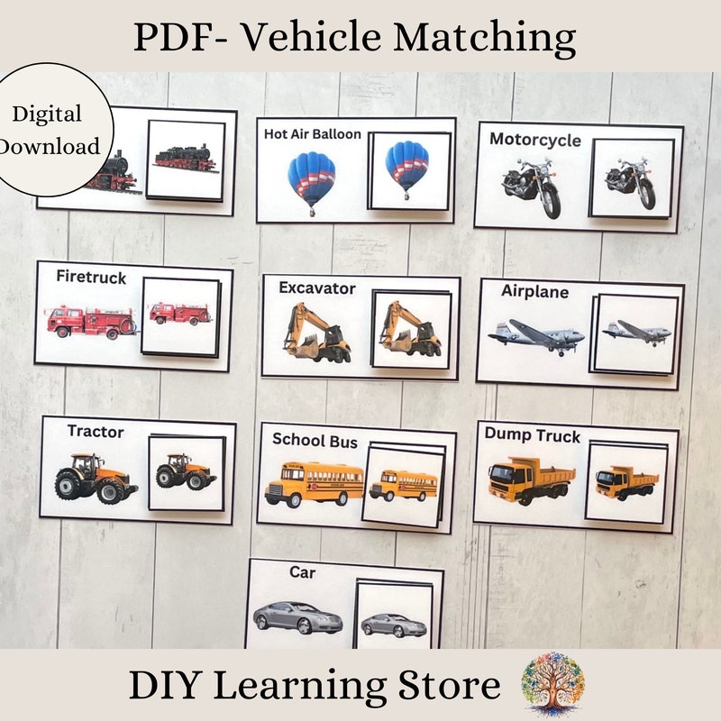 Quiet Book Vehicles - Etsy