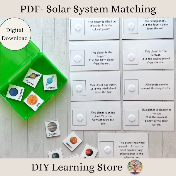 Solar System Toys - Etsy