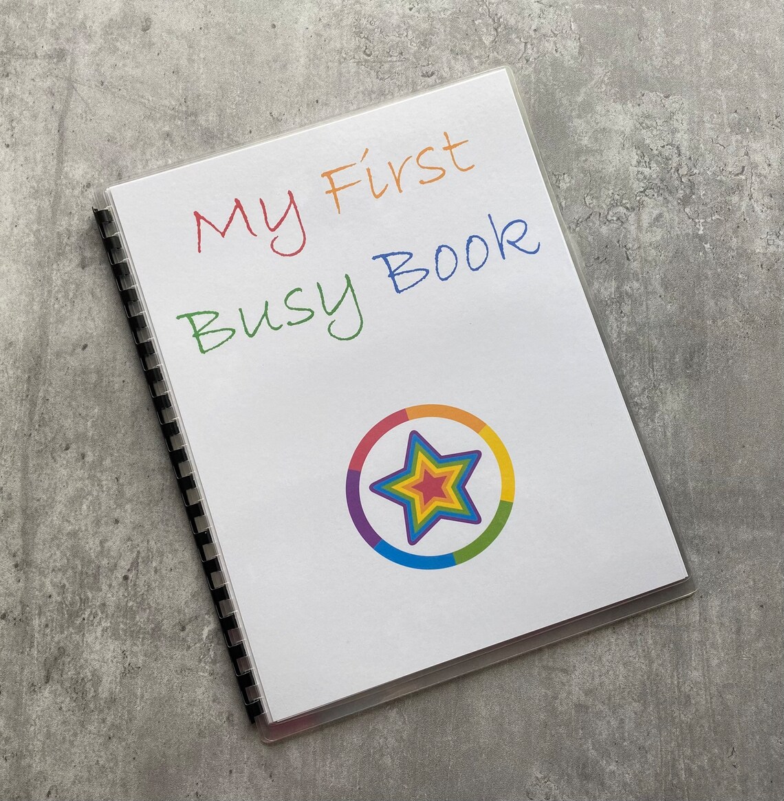 PDF My First Busy Book Toddler Activity Book / Special - Etsy