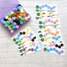 Pom Patterns Task Box Activity- Montessori Learning Toys- Special Needs ...