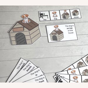 Spatial Concepts Activity Set- Speech Therapy Resource- Homeschool ...