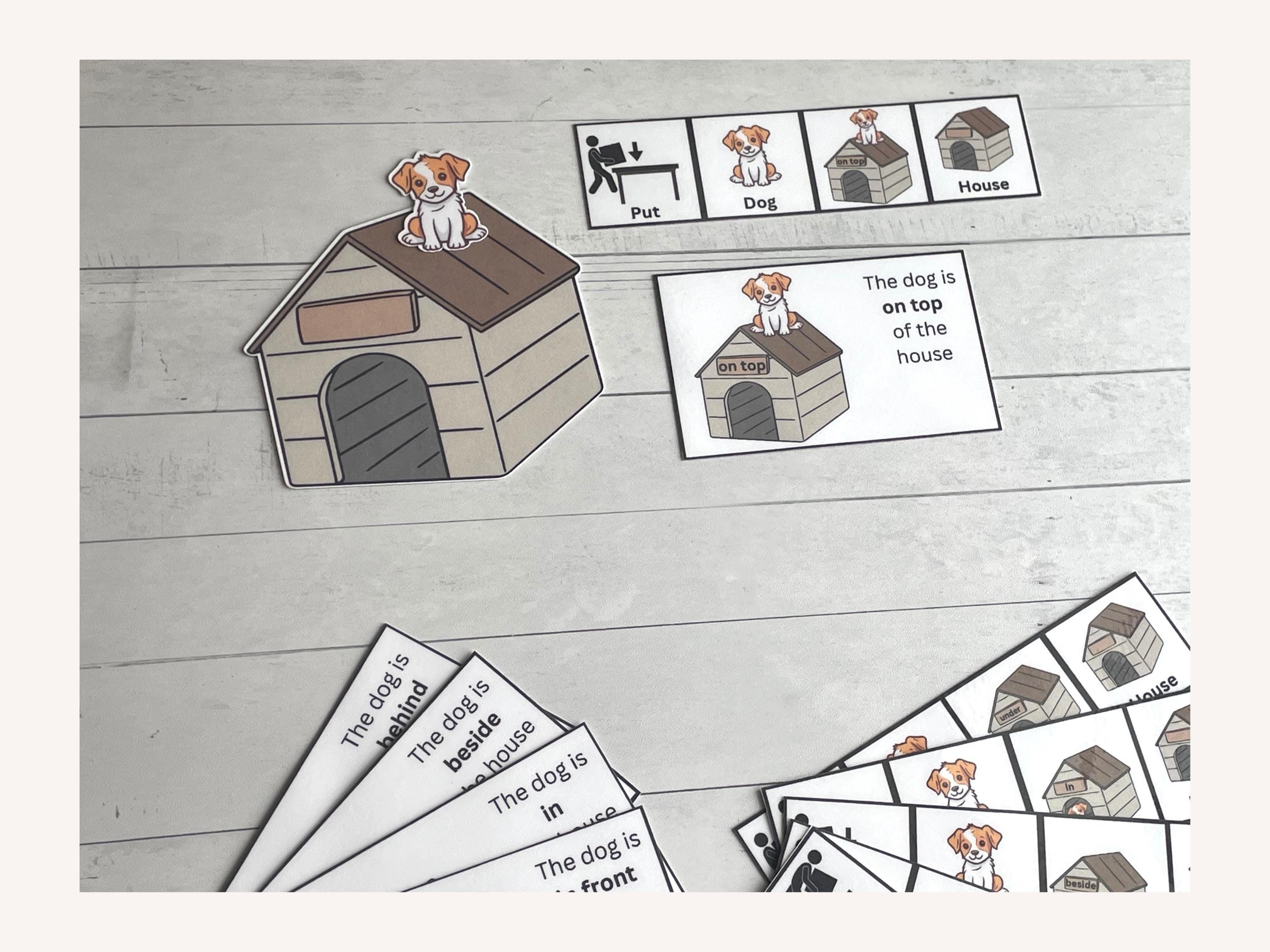 Spatial Concepts Activity Set – Speech Therapy, Homeschool (PDF) - Etsy