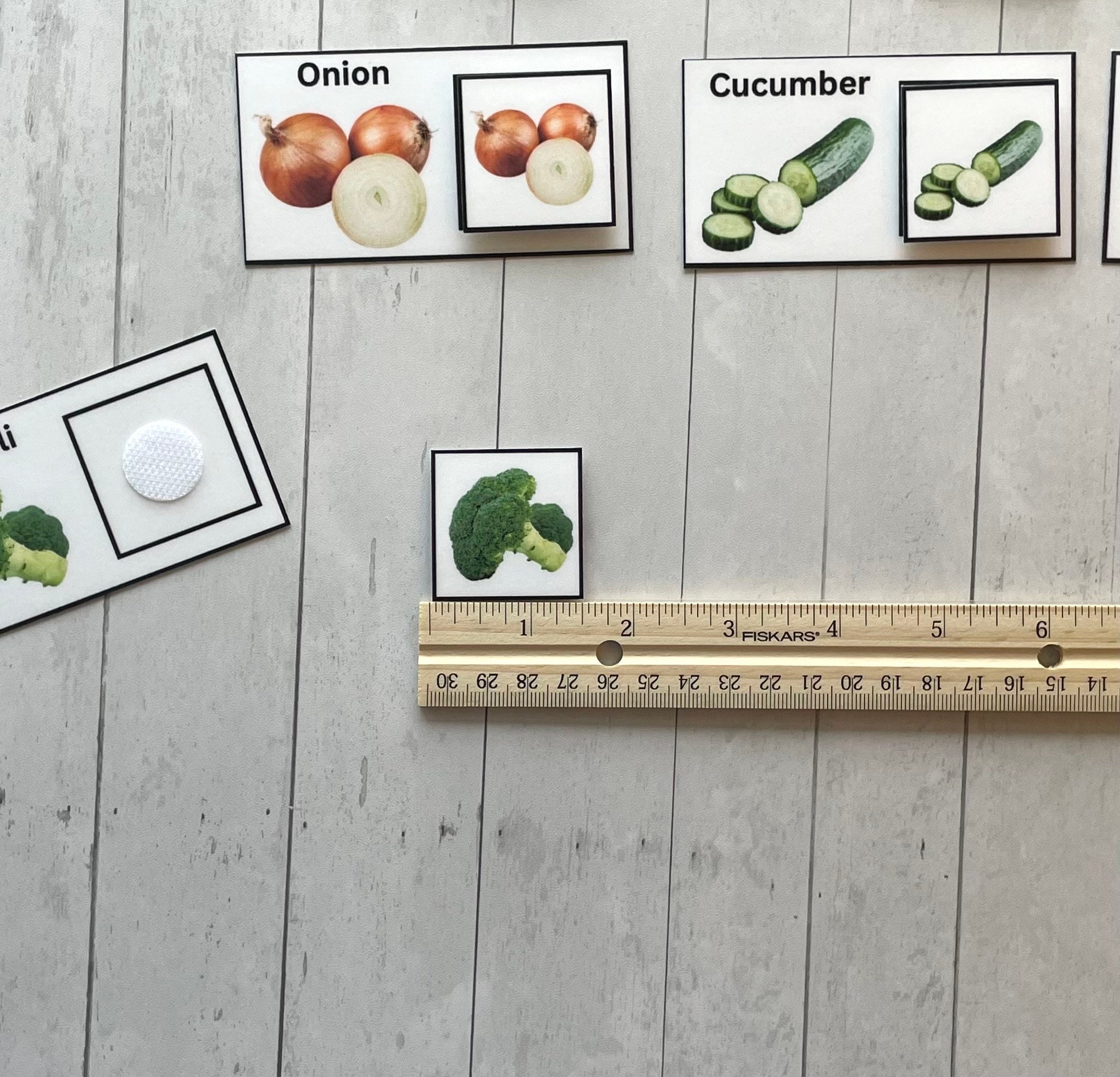 Vegetable Matching- Task Box Activity Set- for Preschool, Toddlers ...