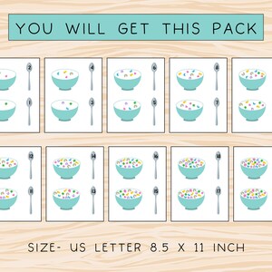 Count 1-20 Lucky Cereal Activity Set- Kindergarten Classroom ...
