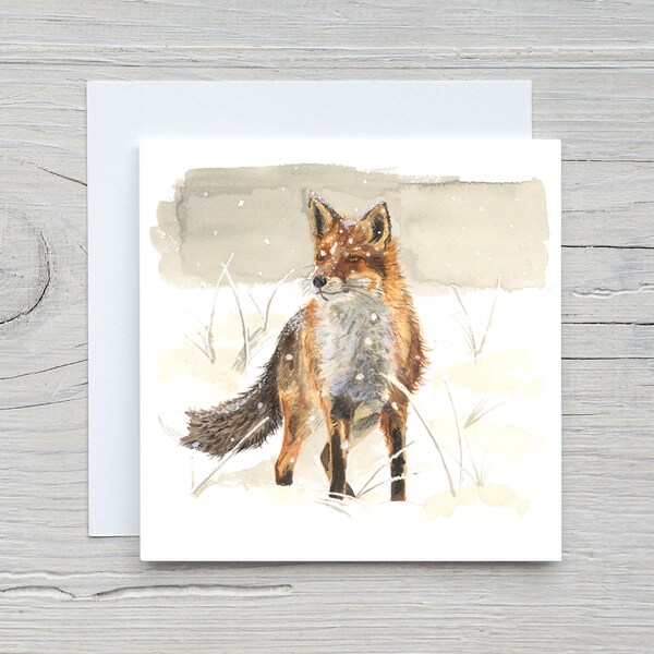 Fox Card - Etsy UK