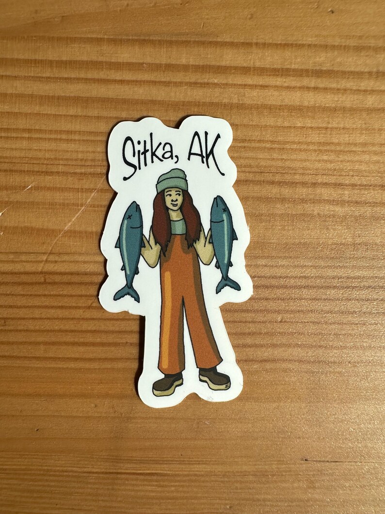 Sitka, Alaska Sticker! - Etsy