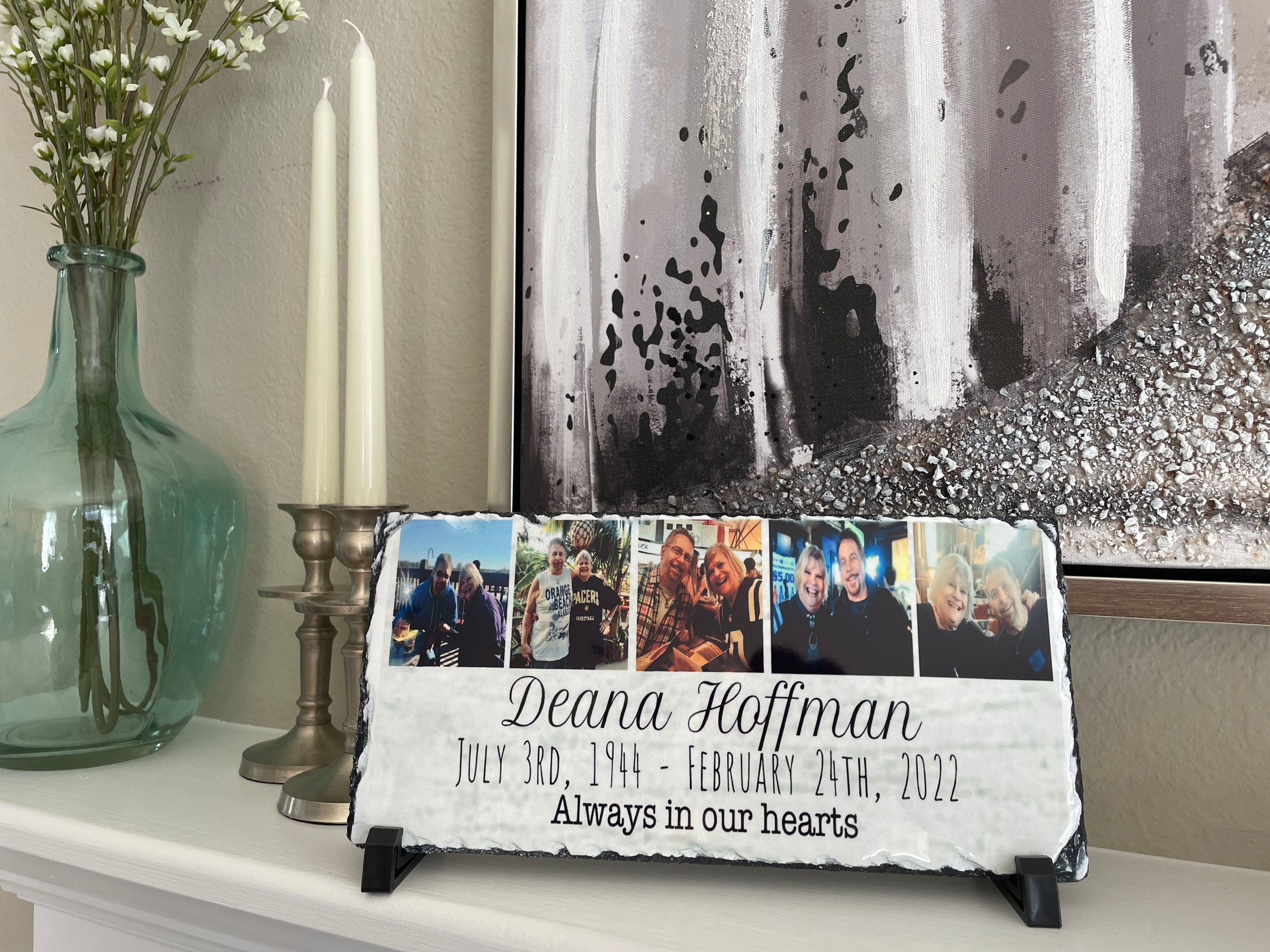 Memorial Photo Gift in Loving Memory Gift Loss of Mother | Etsy