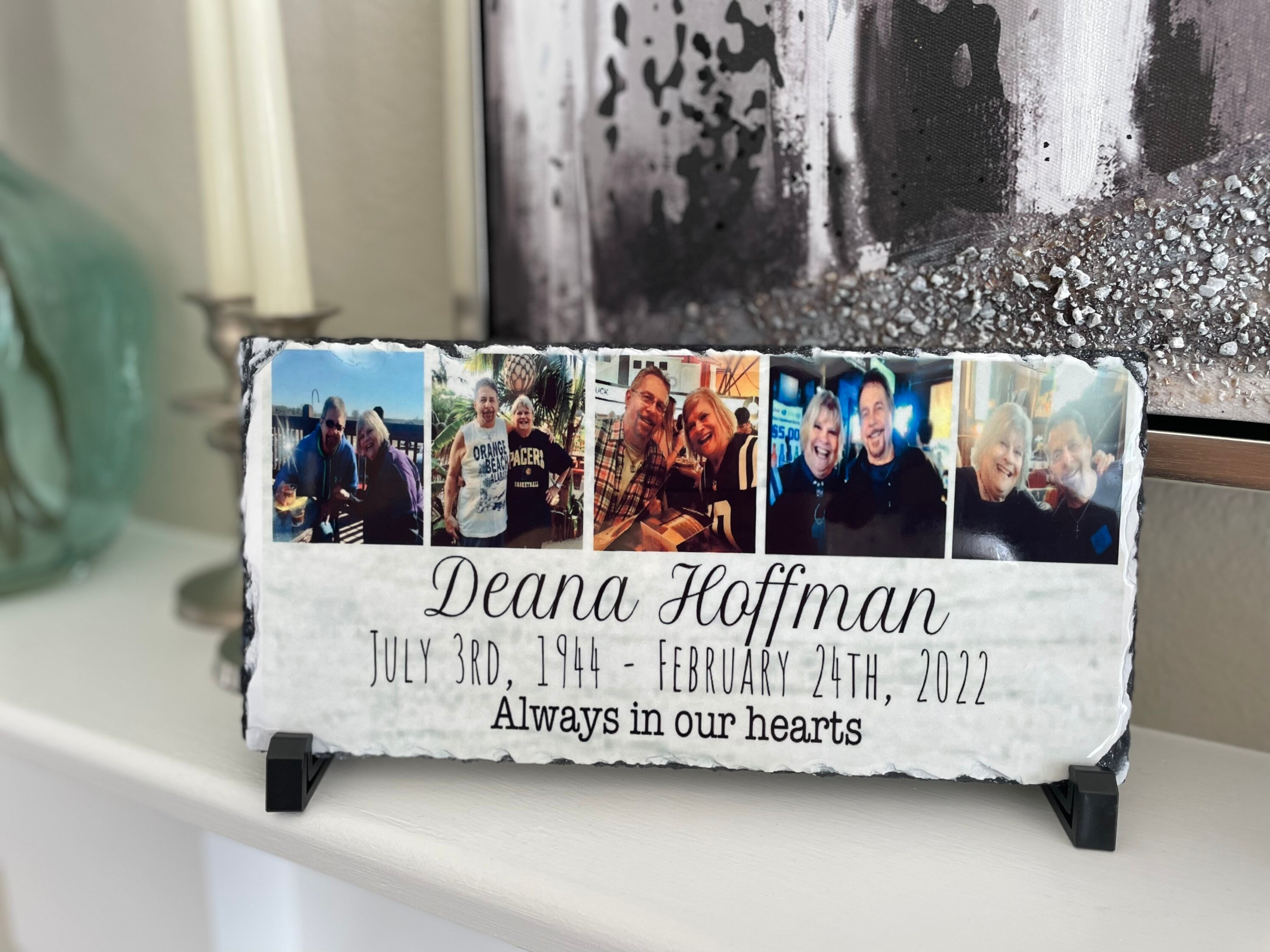 Memorial Photo Gift in Loving Memory Gift Loss of Mother | Etsy