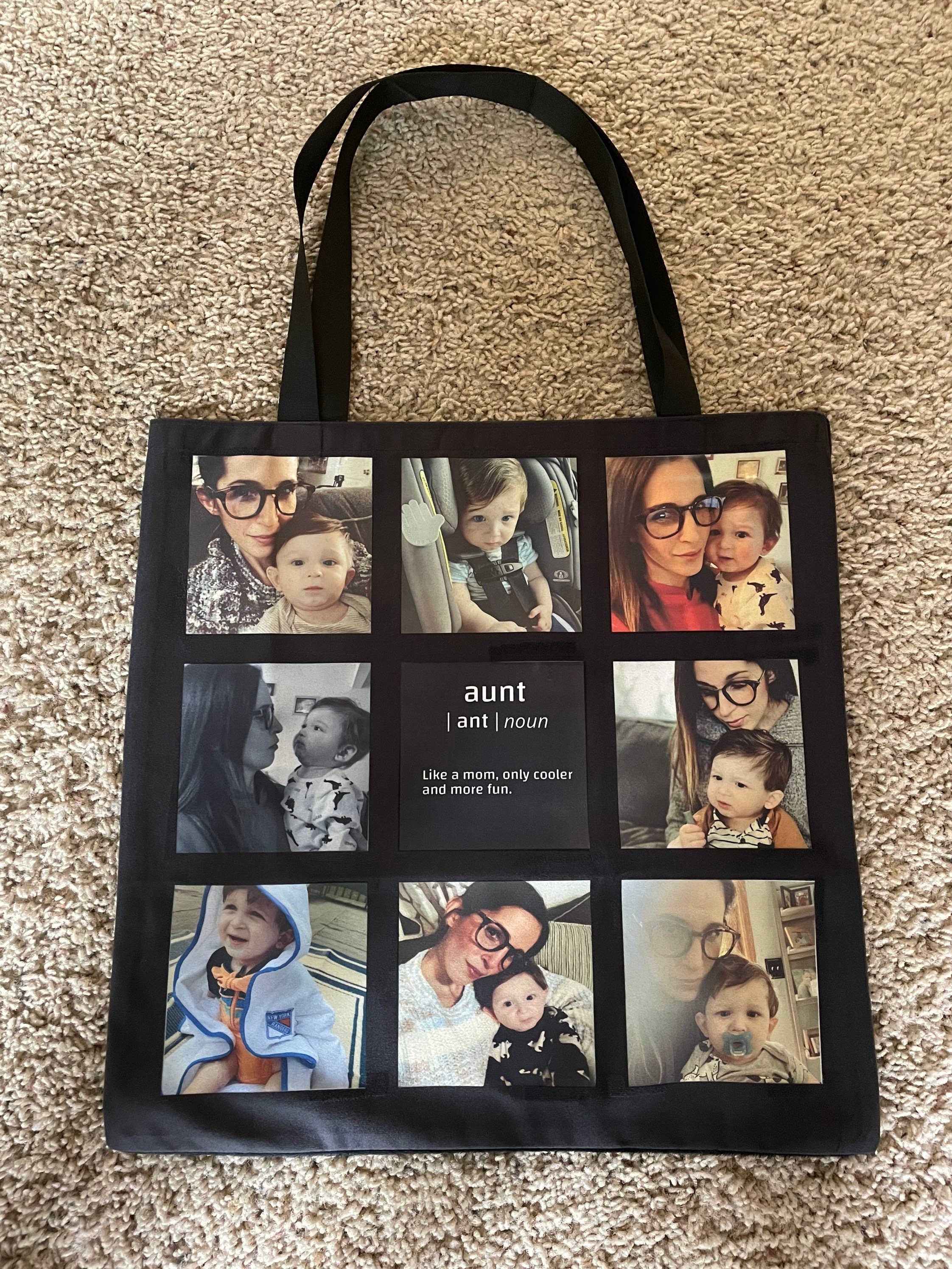 Photo Tote Bag Custom Photo Bag Personalized Family Photo | Etsy
