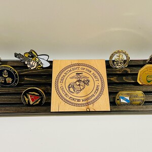 Desktop Challenge Coin Display - Etsy