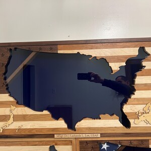 US Hardwood Military Shadow Box - Etsy