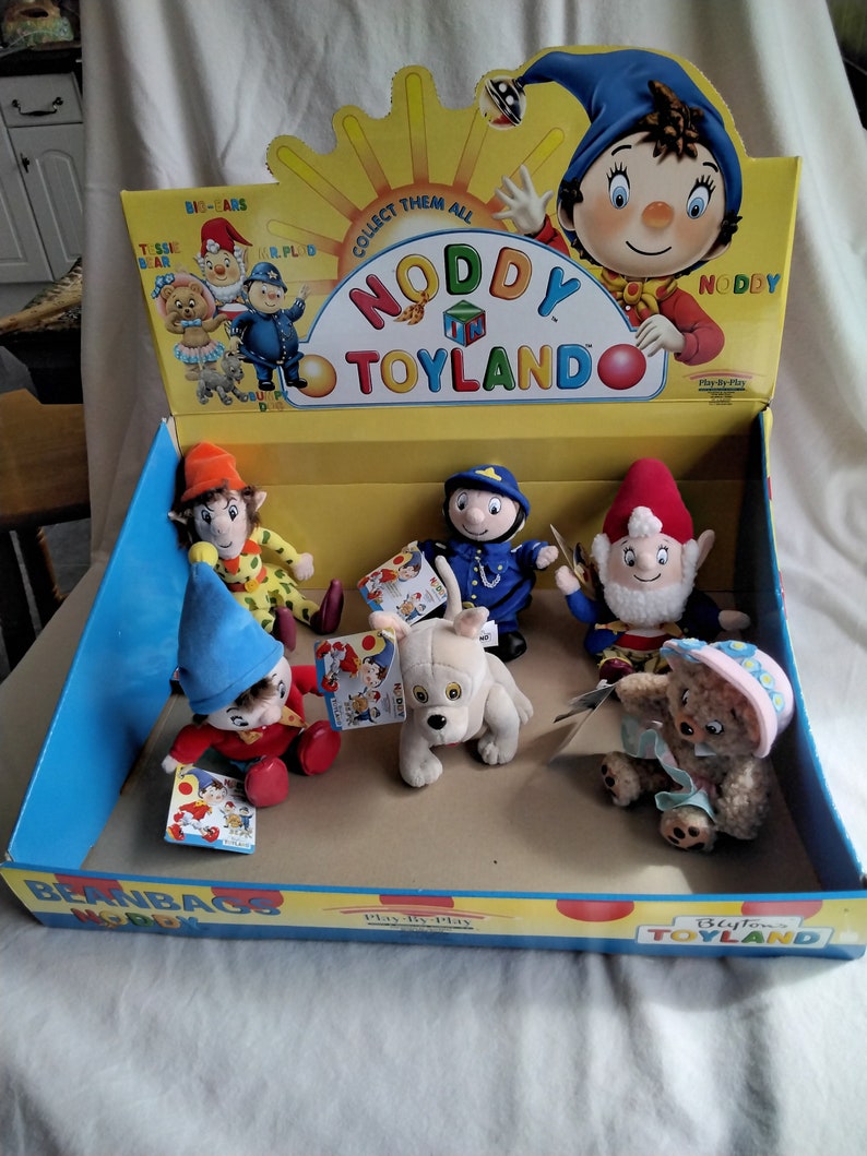 Vintage Noddy and Friends Beanie Toys Made by Playbyplay Plus - Etsy UK
