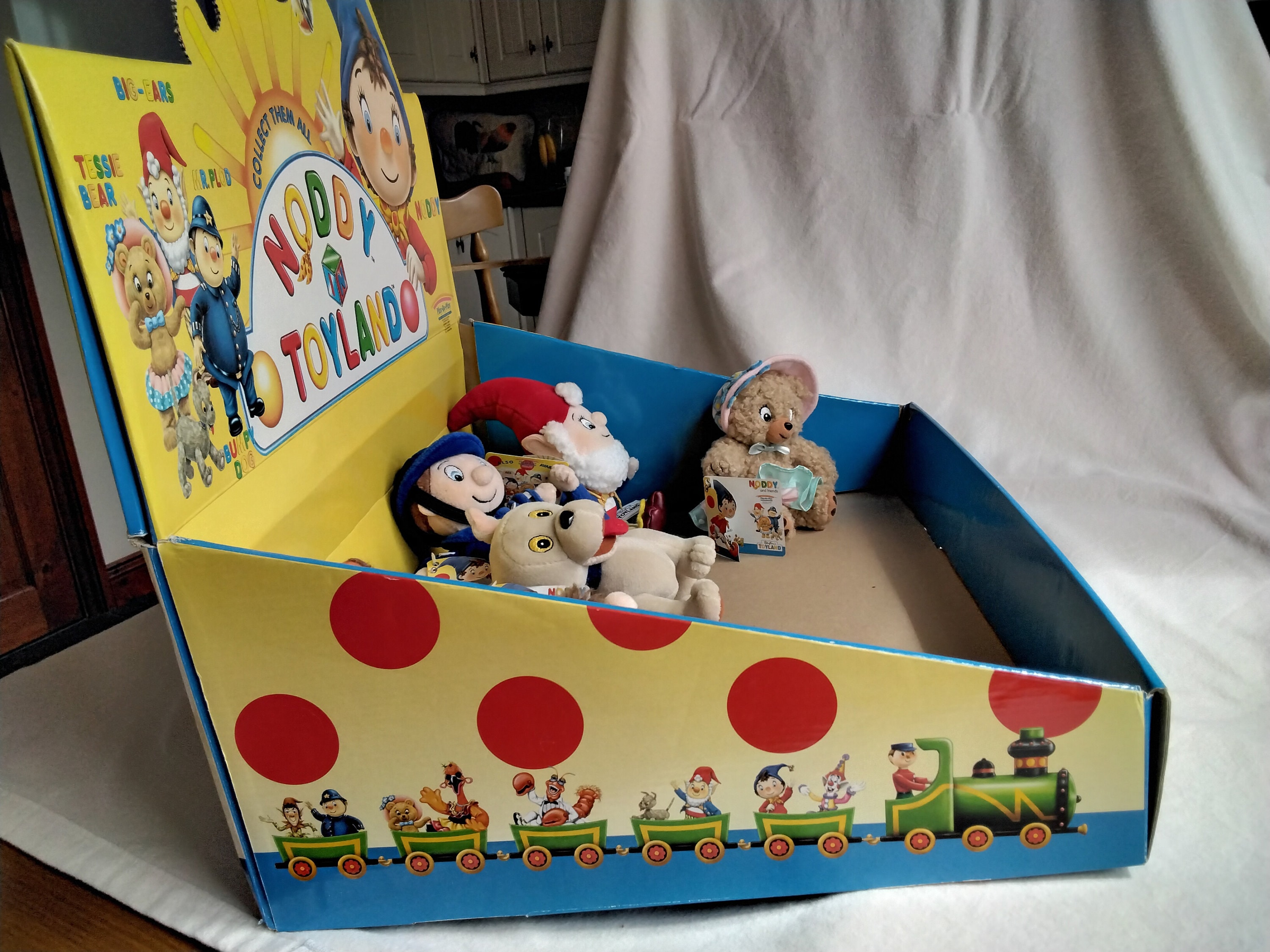 Vintage Noddy and Friends Beanie Toys Made by Playbyplay Plus Box - Etsy UK