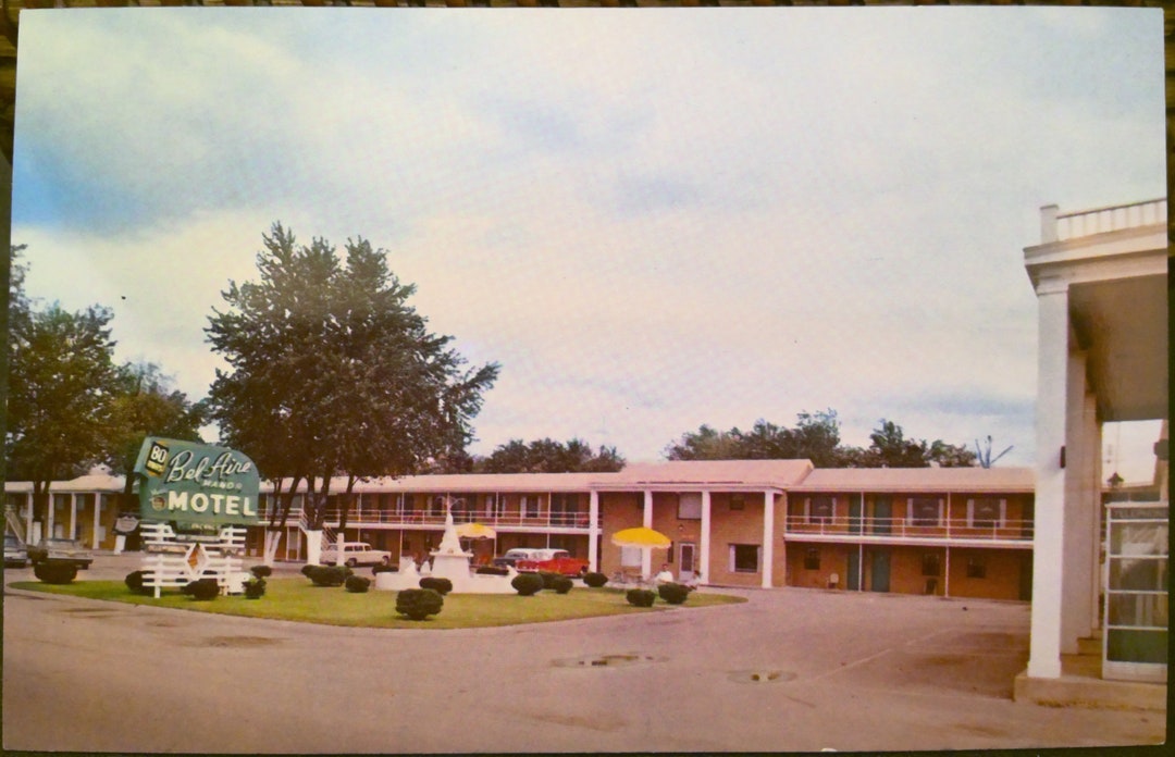 Bel-aire Manor Motel, Springfield, Illinois - Etsy