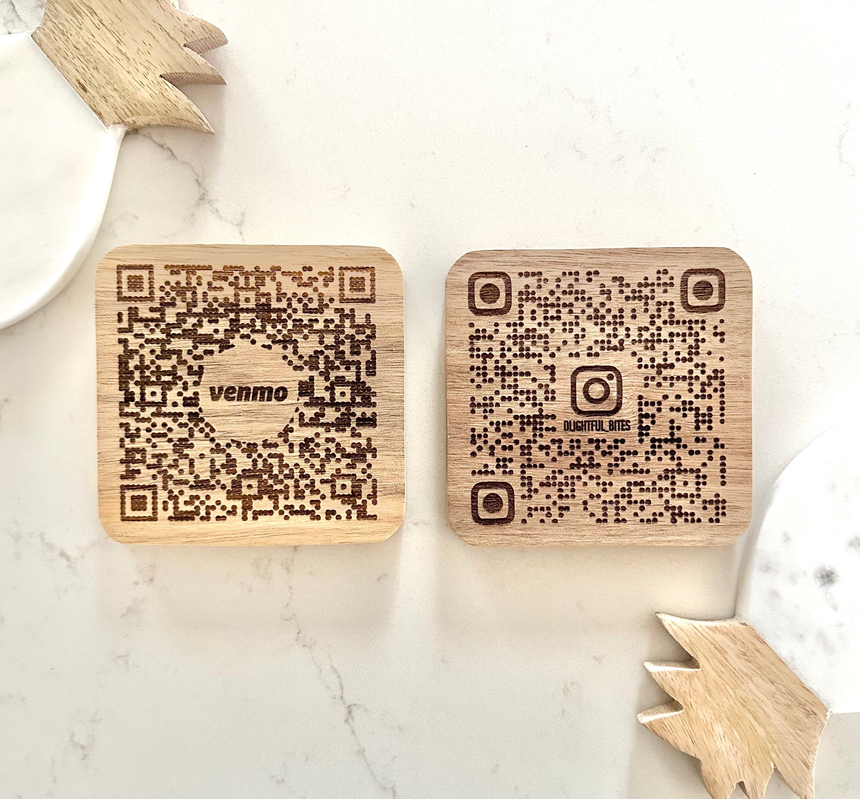 Engraved QR Code - Etsy