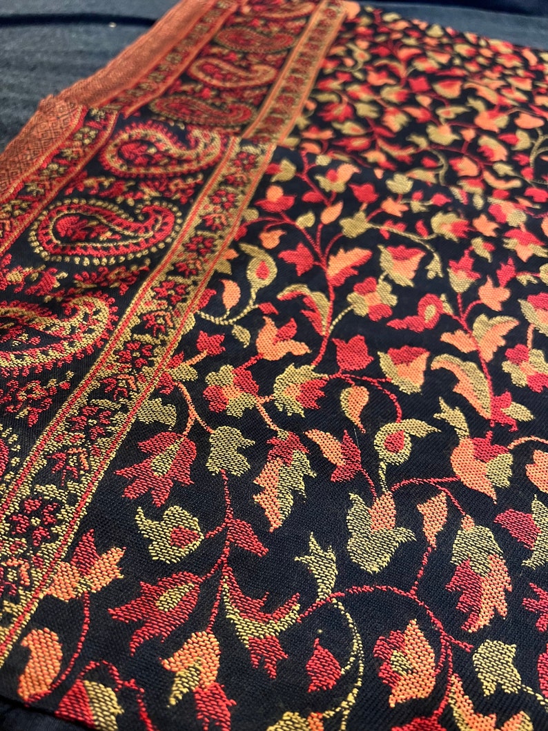 Kani Shawl/ Shawls/ Kashmiri Shawls/ Embroidered Shawls/ Christmas ...