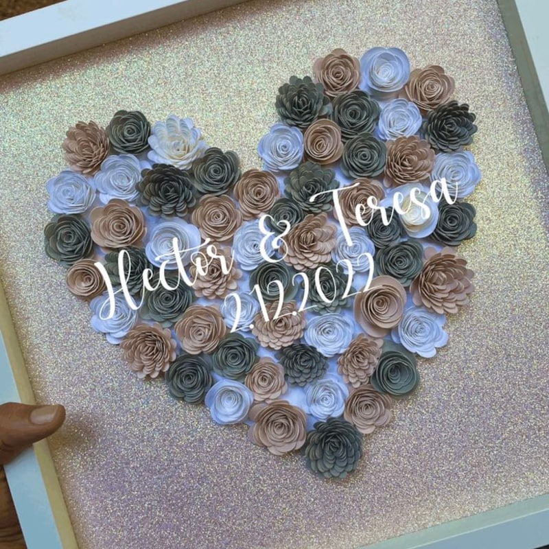 Wedding Shadow Box - Etsy