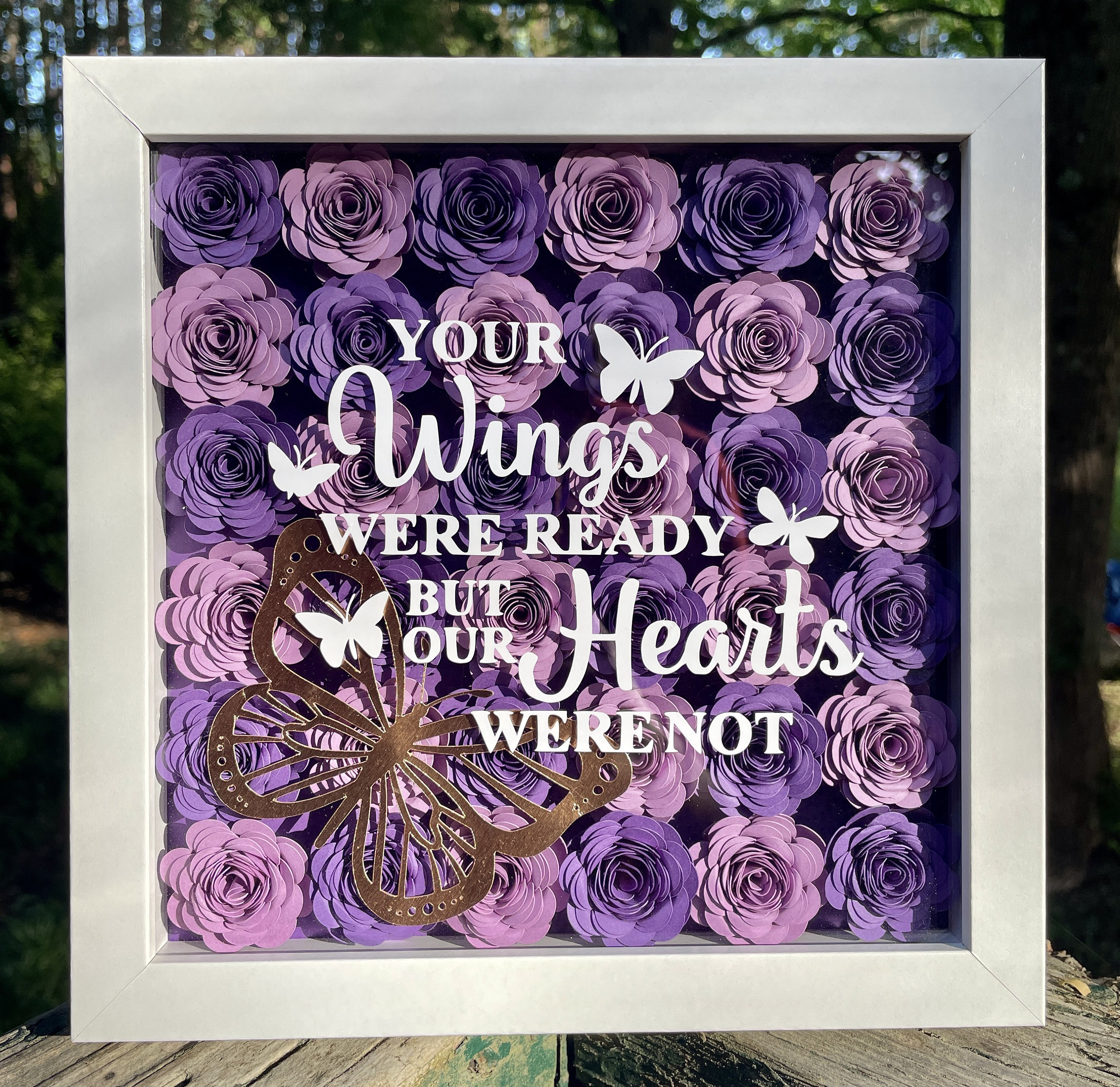 Memorial Shadow Box Infant Loss Memorial in Memory Gift - Etsy Canada