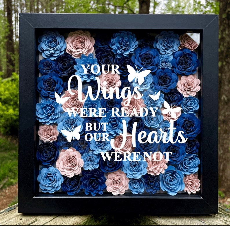 Memorial Shadow Box Infant Loss Memorial in Memory Gift - Etsy Canada