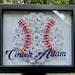 Personalized Baseball Shadow Box: Coach Appreciation Gift - Etsy