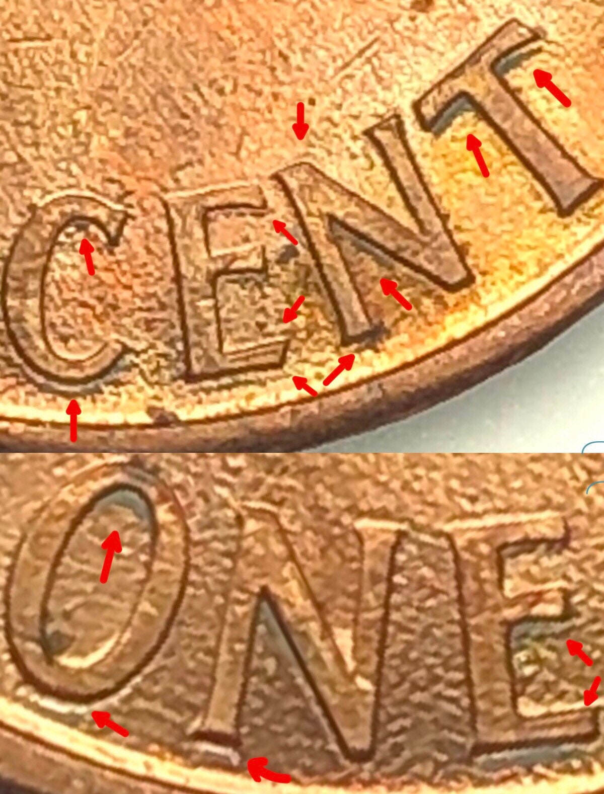 1995 D DDO & DDR Lincoln Cent With Plate Doubling - Etsy