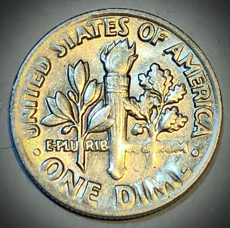 1985 D Die Adjustment “weak Strike” Roosevelt Dime Error - ANACS ...