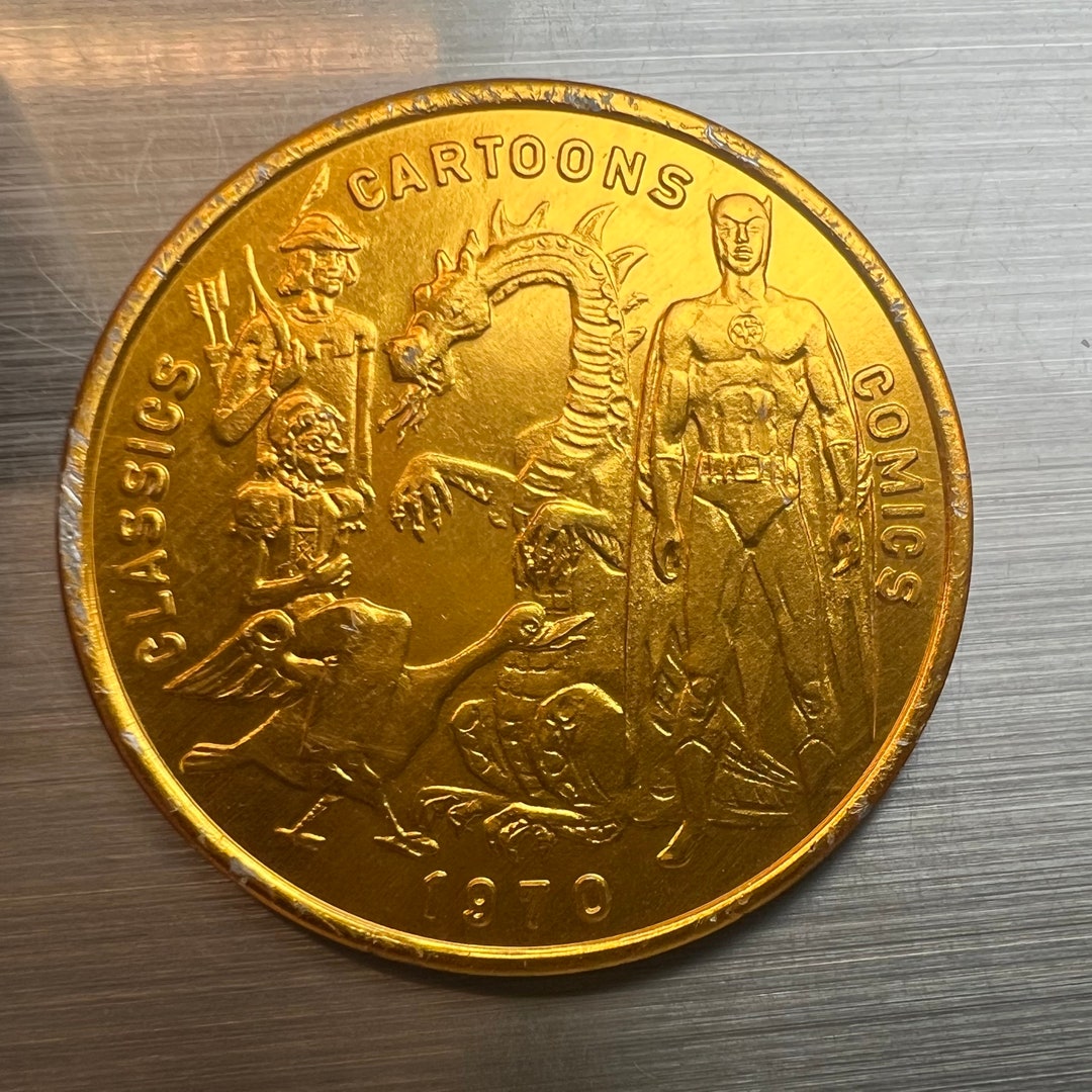 1970 Rex Classics Cartoons Comics Mardi Gras Doubloon - Etsy