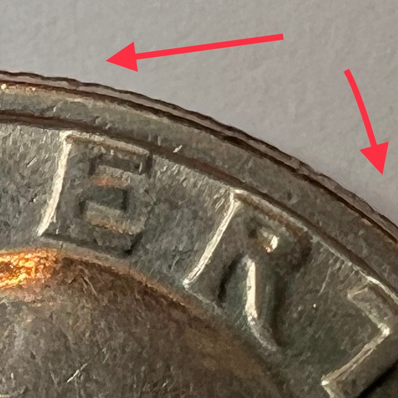 1976 Bicentennial Quarter Error off Centered Doubled Rim - Etsy