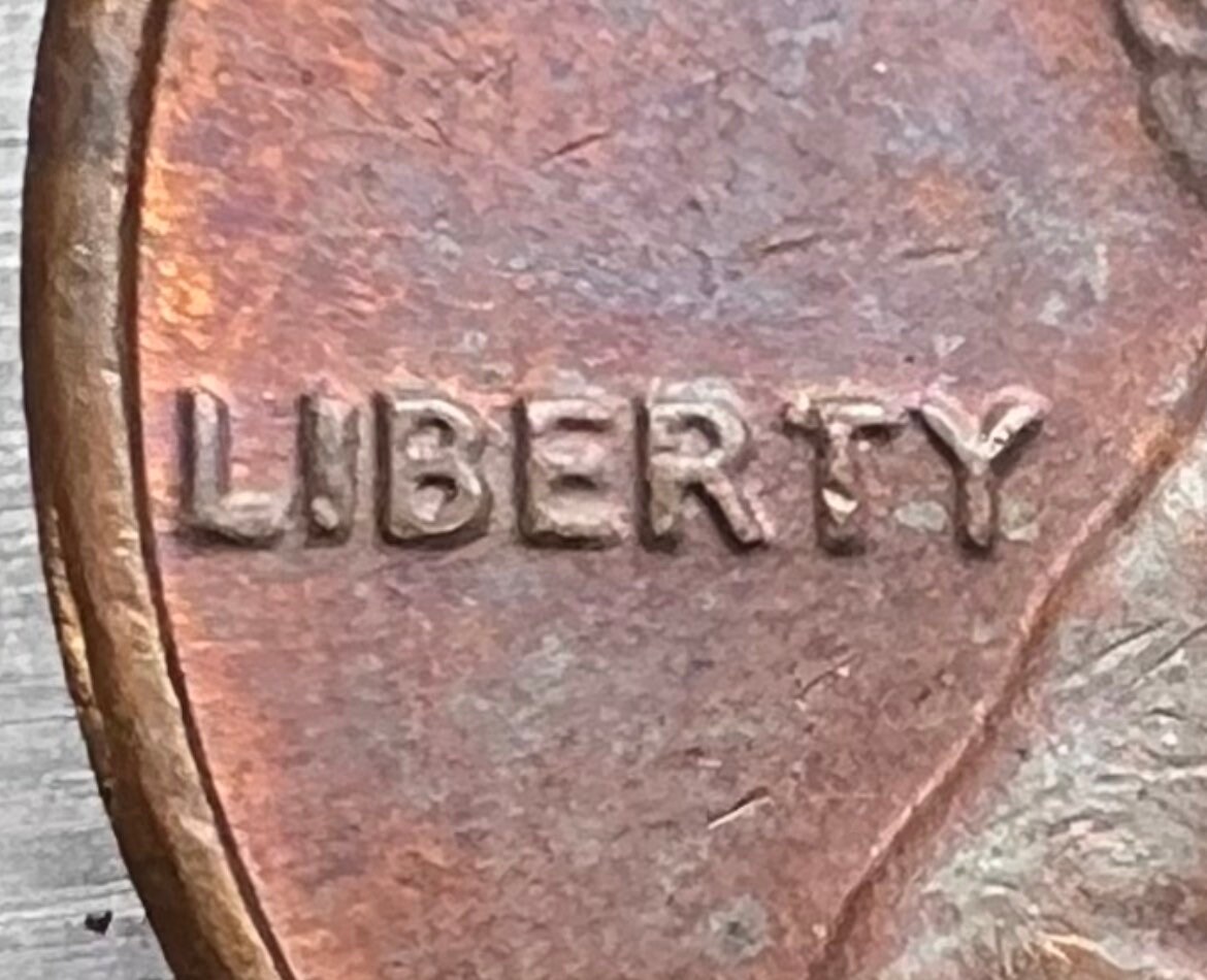 1982 D Lincoln Penny Tilted RPM FAT Liberty Doubled 2 - Etsy