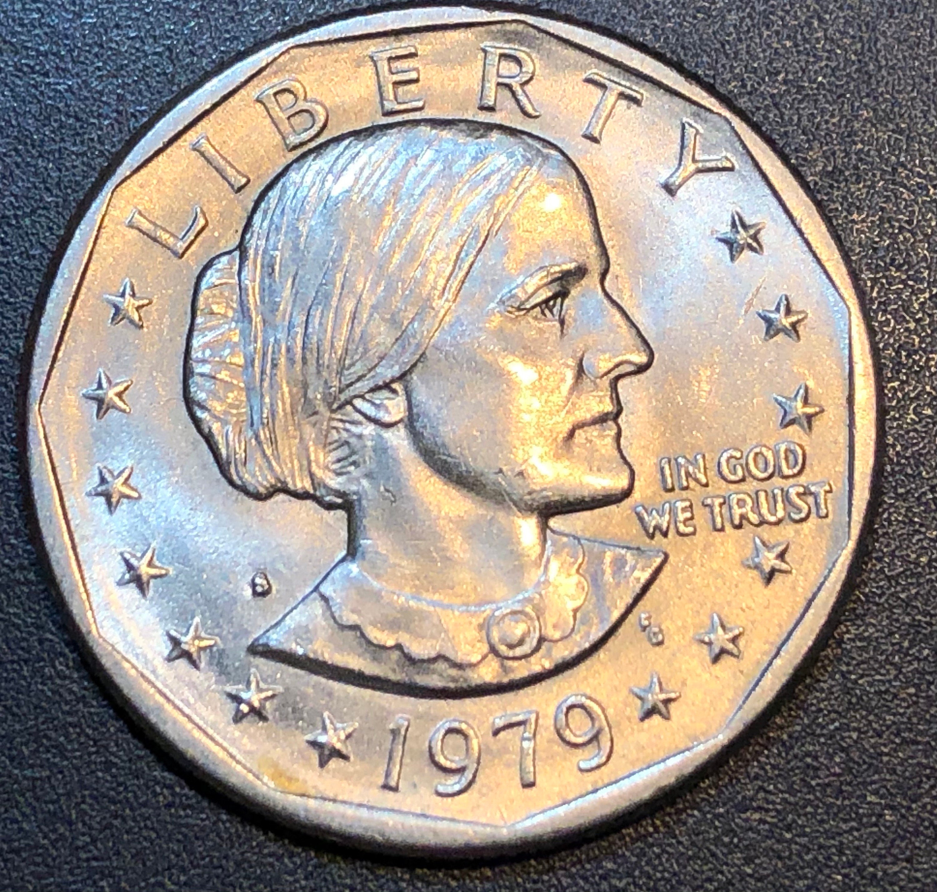 Beautiful 1979 S Susan B Anthony Dollar Coin - PCGS Certified - Etsy