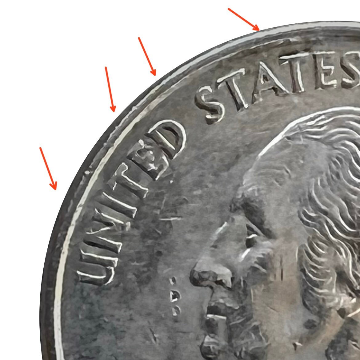 2000 Virginia State Quarter Misaligned Die Error - Etsy