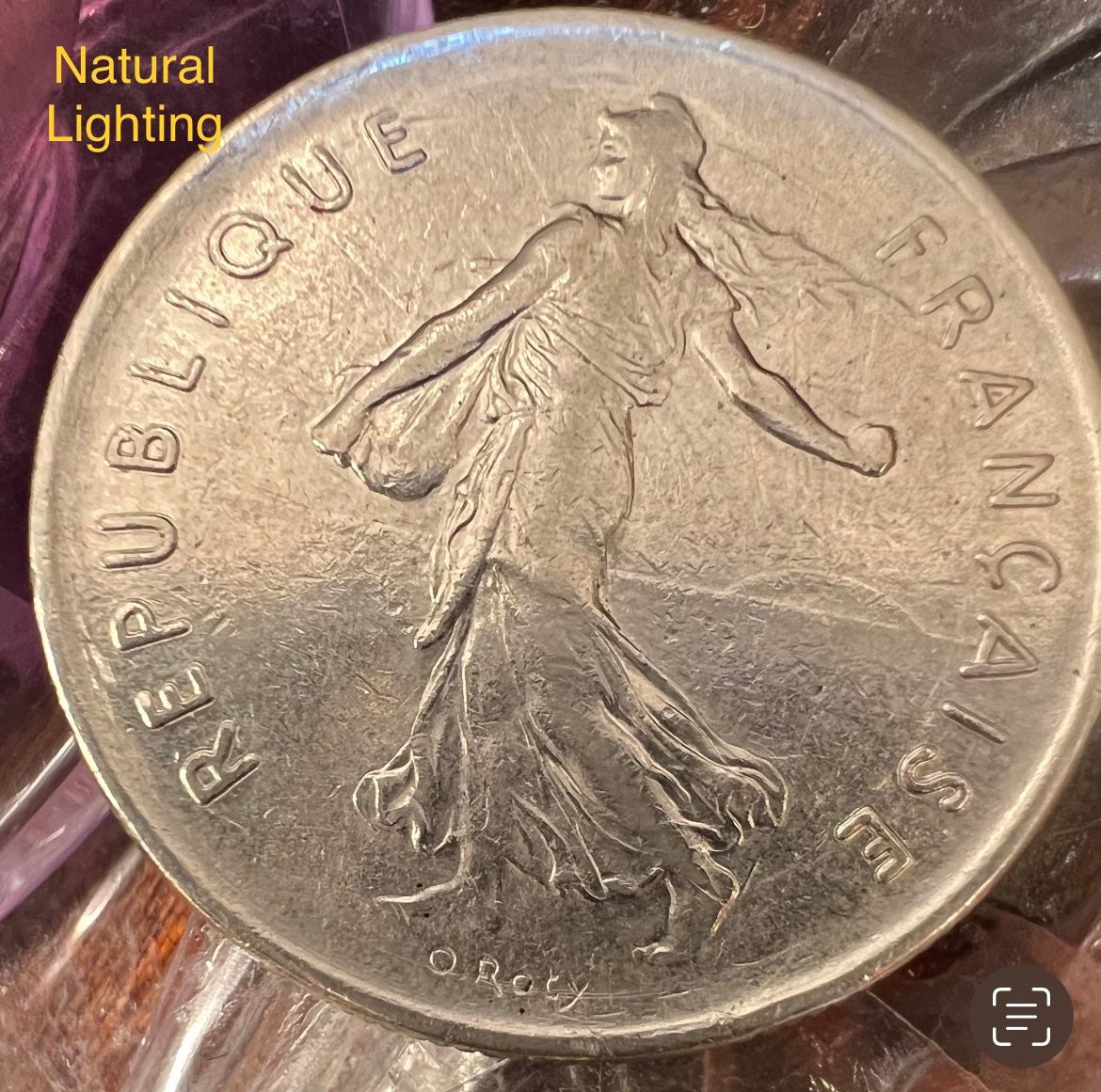 1970 France 5 Francs La Semeuse French Sower Woman - Etsy