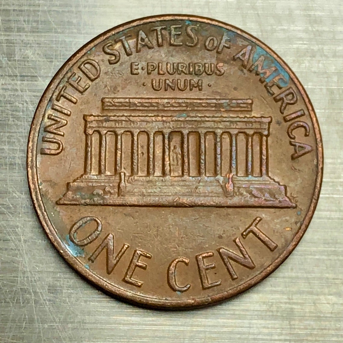 1969 floating Roof Lincoln Memorial Penny - Etsy Denmark