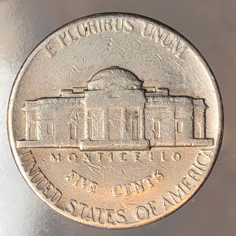 1976 D Nickel With Fat Raised Mintmark - Etsy
