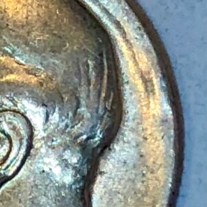 1985 D Die Adjustment “weak Strike” Roosevelt Dime Error - ANACS ...