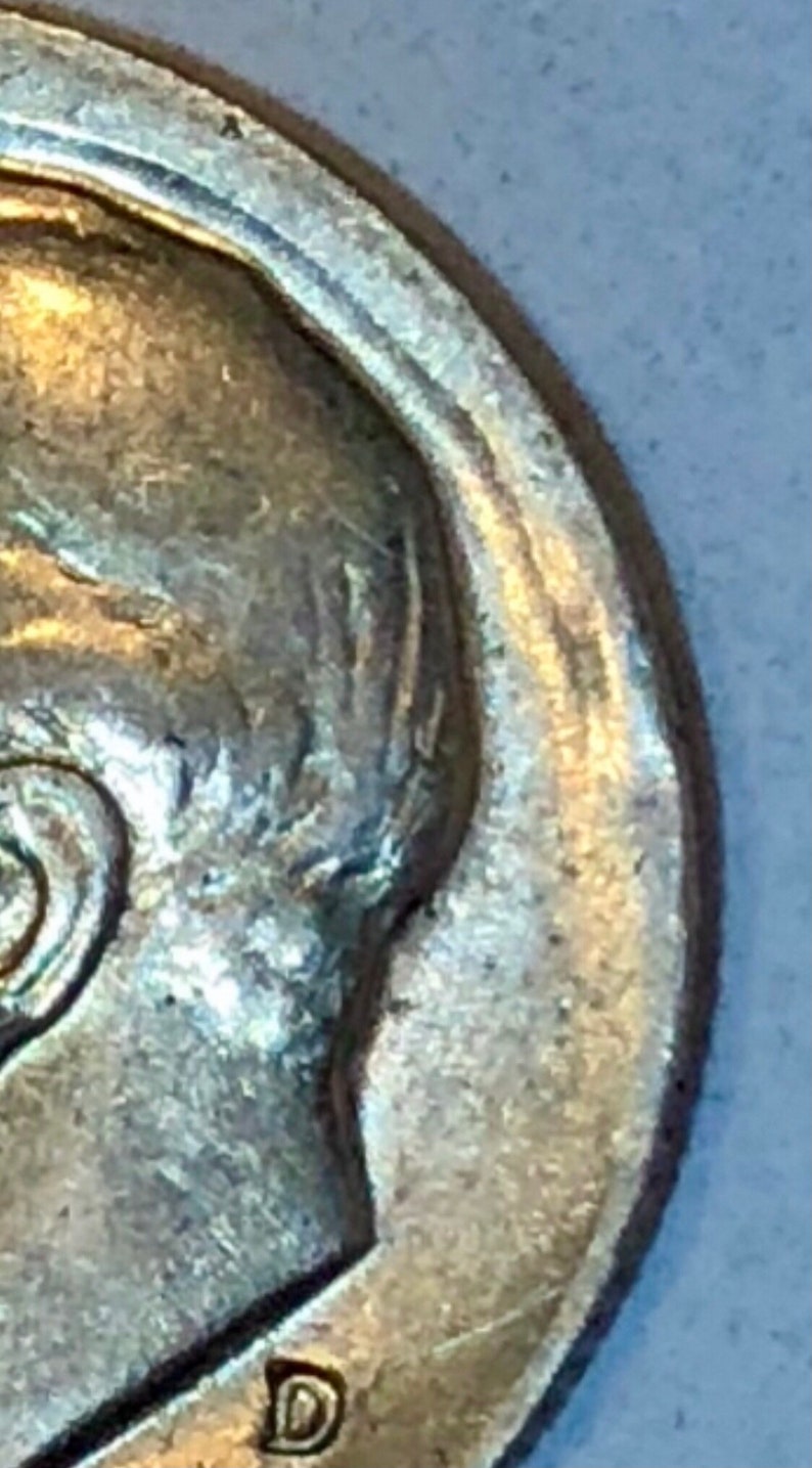 1985 D Die Adjustment “weak Strike” Roosevelt Dime Error - ANACS ...